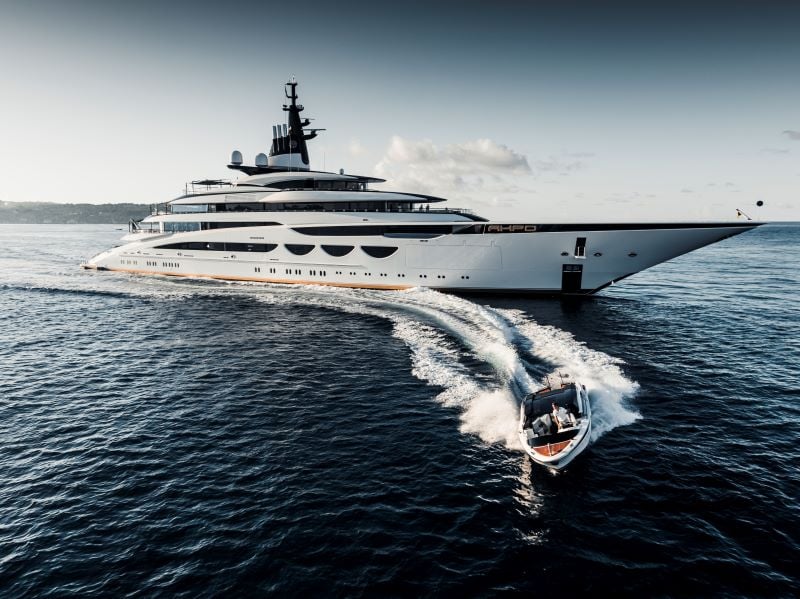 AHPO – a most exciting superyacht, is up for sale. - The Howorths